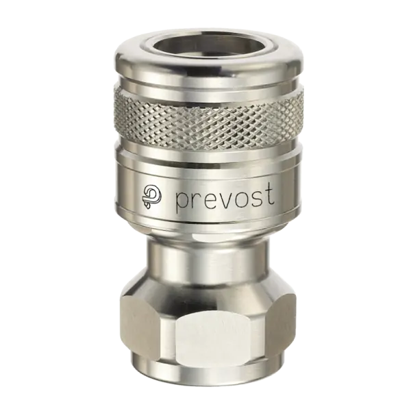 Raccord fileté femelle cylindrique (G 1/2 - G 3/4 - G 1 ) à obturation PREVOST