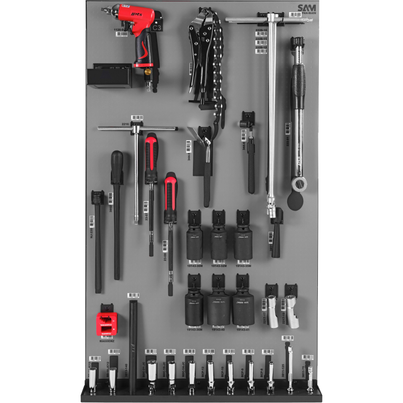 Panneau Maintenance Complet Avec Outils SAM Outillage - PAN-MAIN