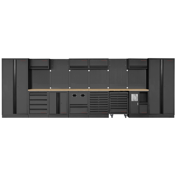 Mobilier d'Atelier 8 Éléments avec Servante MOBILIO BLK KRAFTWERK ...